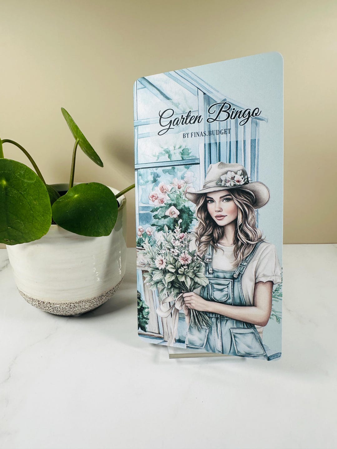 Challenge Folding Card "garden Bingo" - Etsy