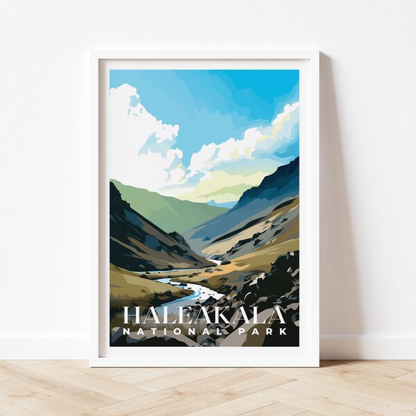 Haleakalā National Park Poster - Etsy
