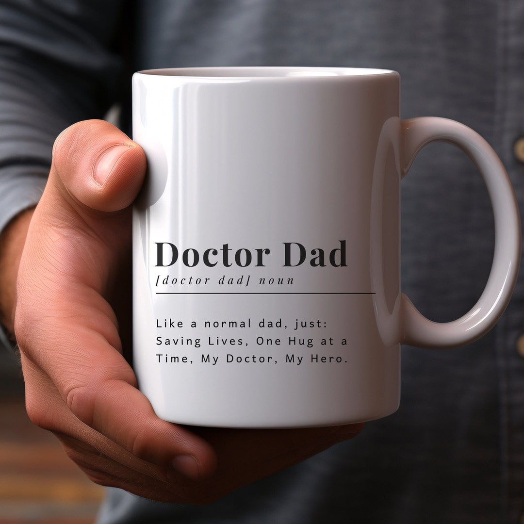 Doctor Dad Mugs, Doctor Gifts, Medical Dad Presents, Father’s Day ...