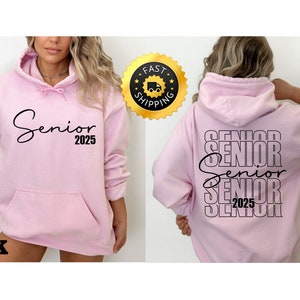 Senior 2025 Sweatshirt, Graduation 2025 Hoodie, Graduation Tee, Two ...