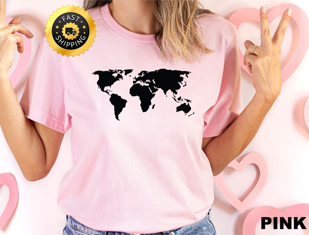 World Maps Shirt, World Peace Shirt, World Trip Shirt, Adventure Tee ...