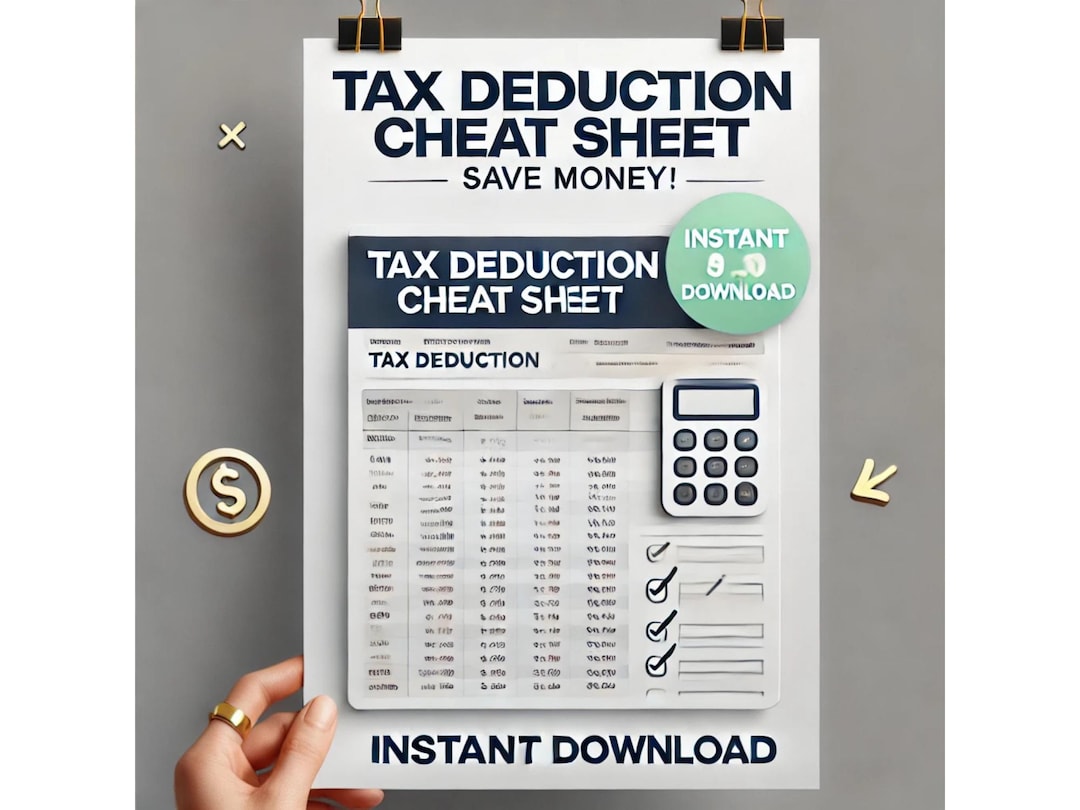 Tax Write-off Cheat Sheet | Small Business Tax Tips | Tax Deduction ...