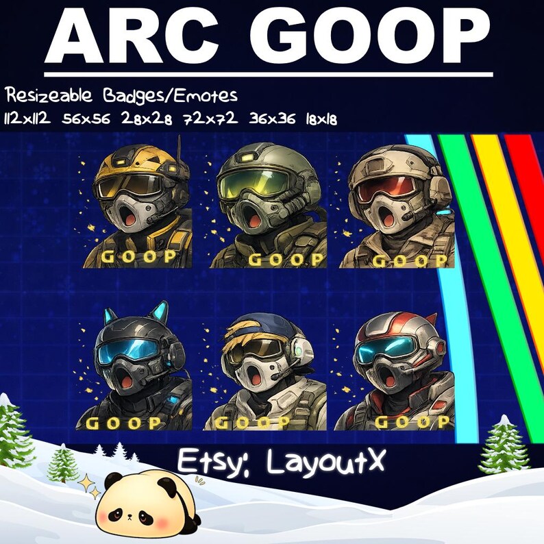 GOOP Emote | Arc Raiders | Twitch/discord/kick Streamer Emote - Etsy