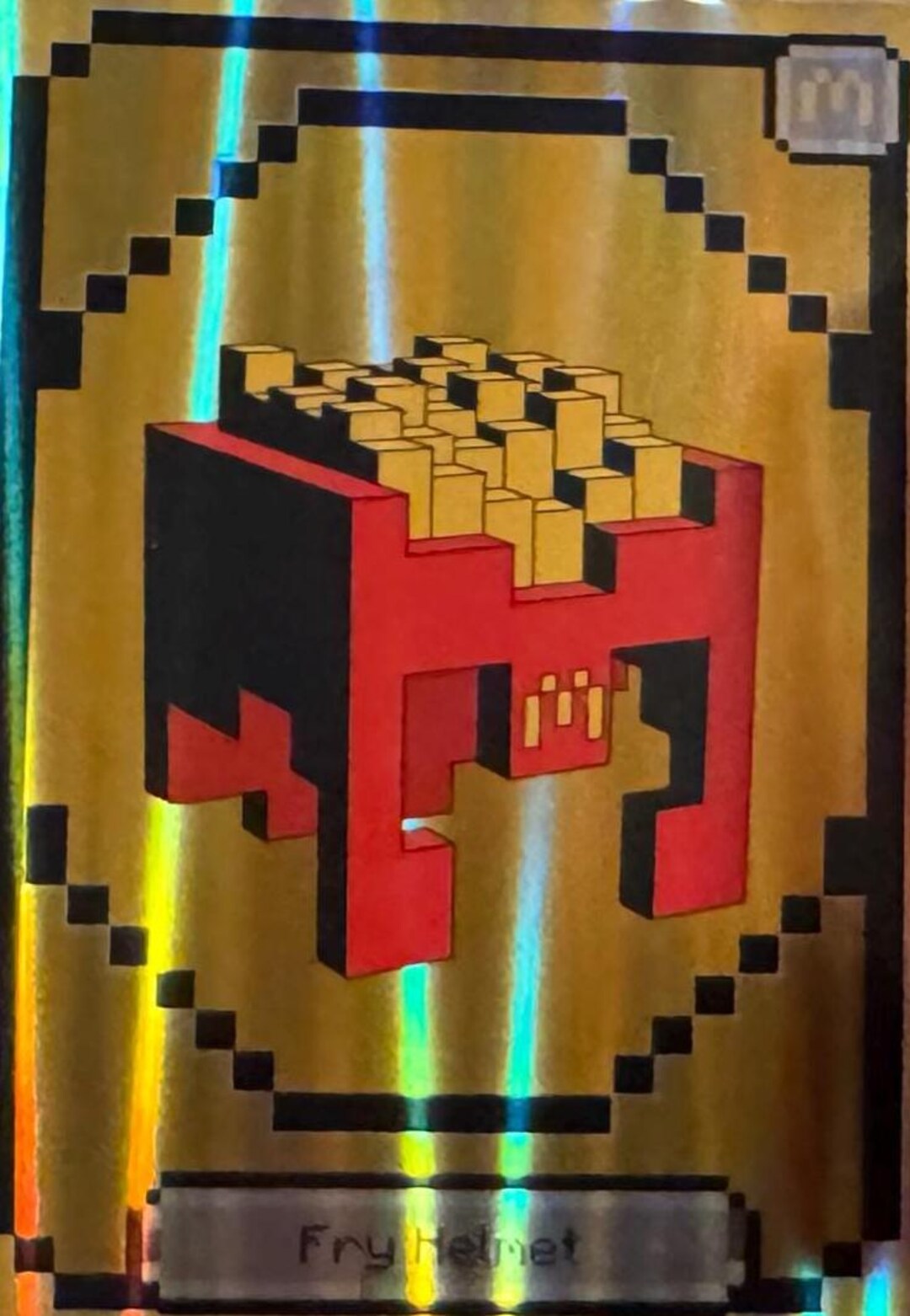 Mcdonalds MC Fry Helmet [ CODE ONLY ] - Etsy