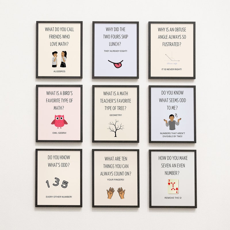 Math Classroom Decor - Etsy