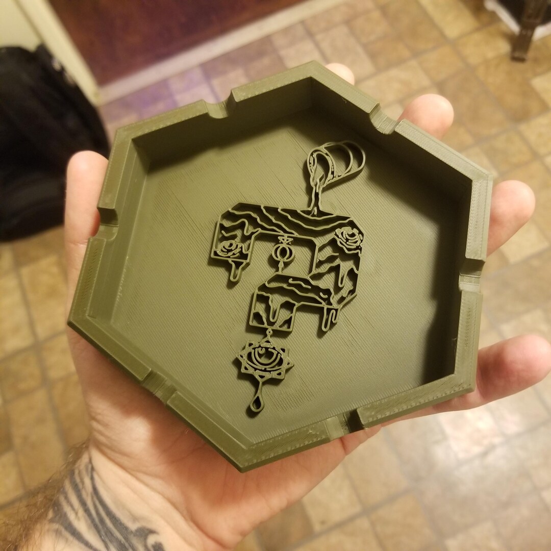 Tipper Ash Tray, Dripping Question Mark, Cigarettes/joints, Sturdy ...