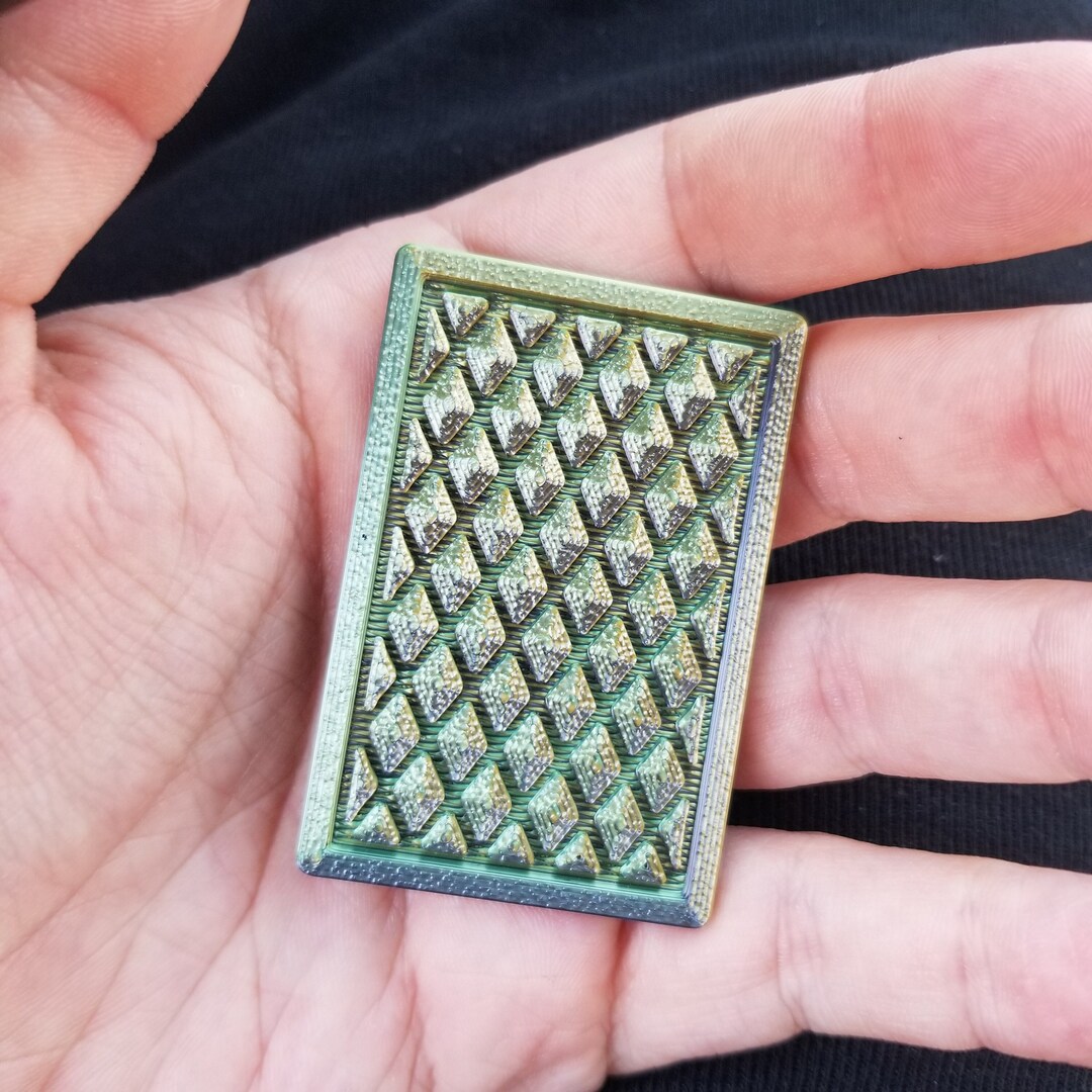 Stress and Anxiety Relief, Sensory Fidget Slab Coin - "romulus - Thin ...