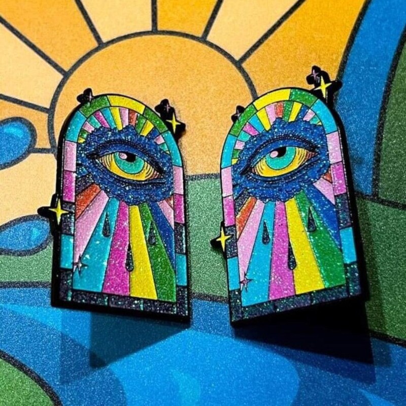 Hippie Pin - Etsy