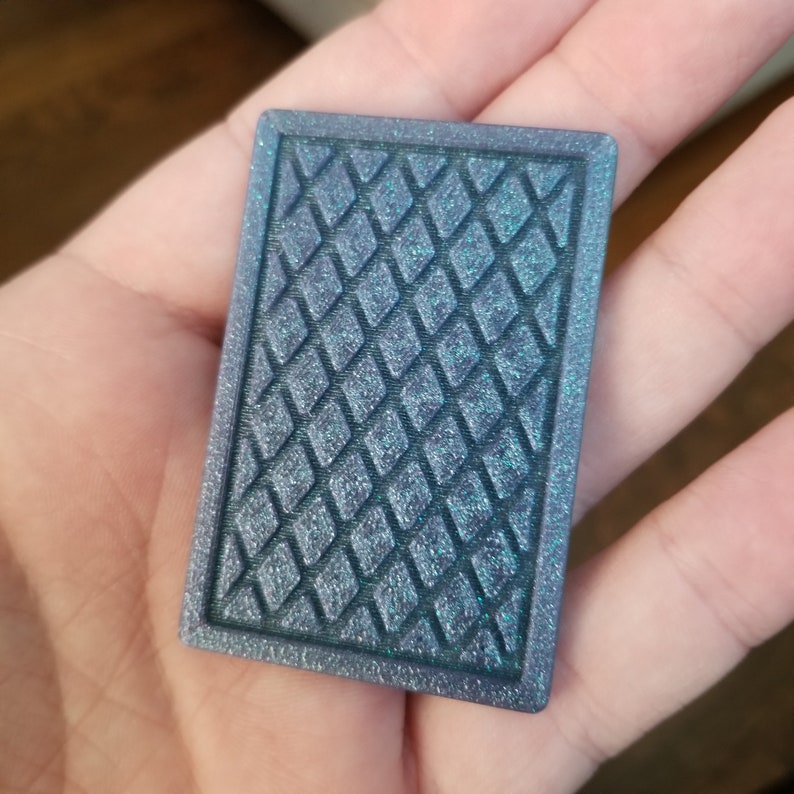 Stress and Anxiety Relief, Sensory Fidget Slab Coin - "atlantis Split ...