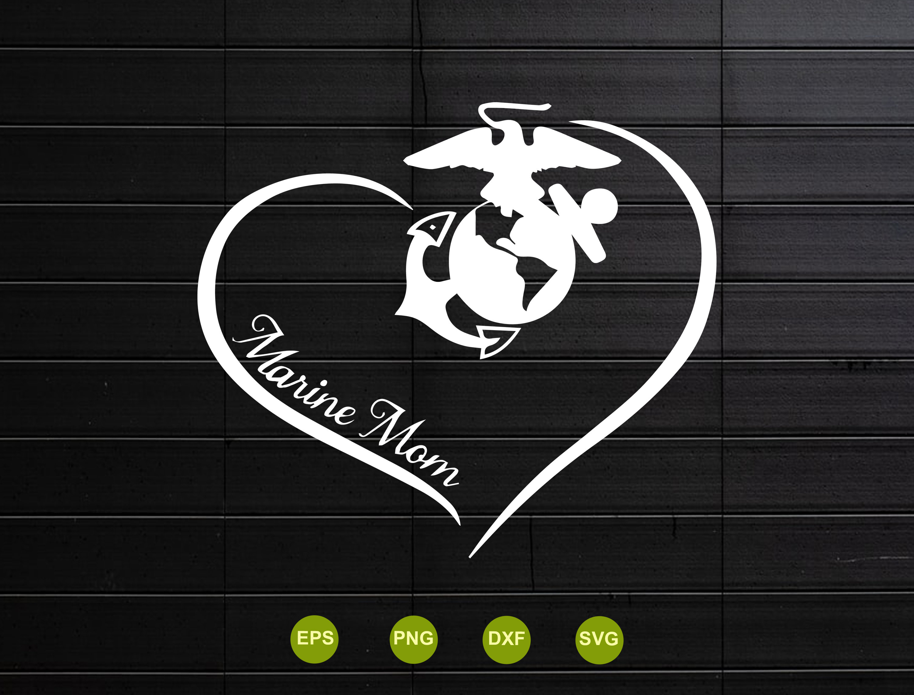 Marine Mom SVG, Military Svg, USMC Svg, Mom Svg, Patriotic Svg, Digital File, Instant Download ...