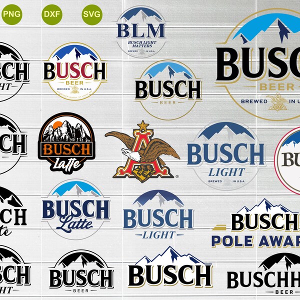 Busch Svg - Etsy