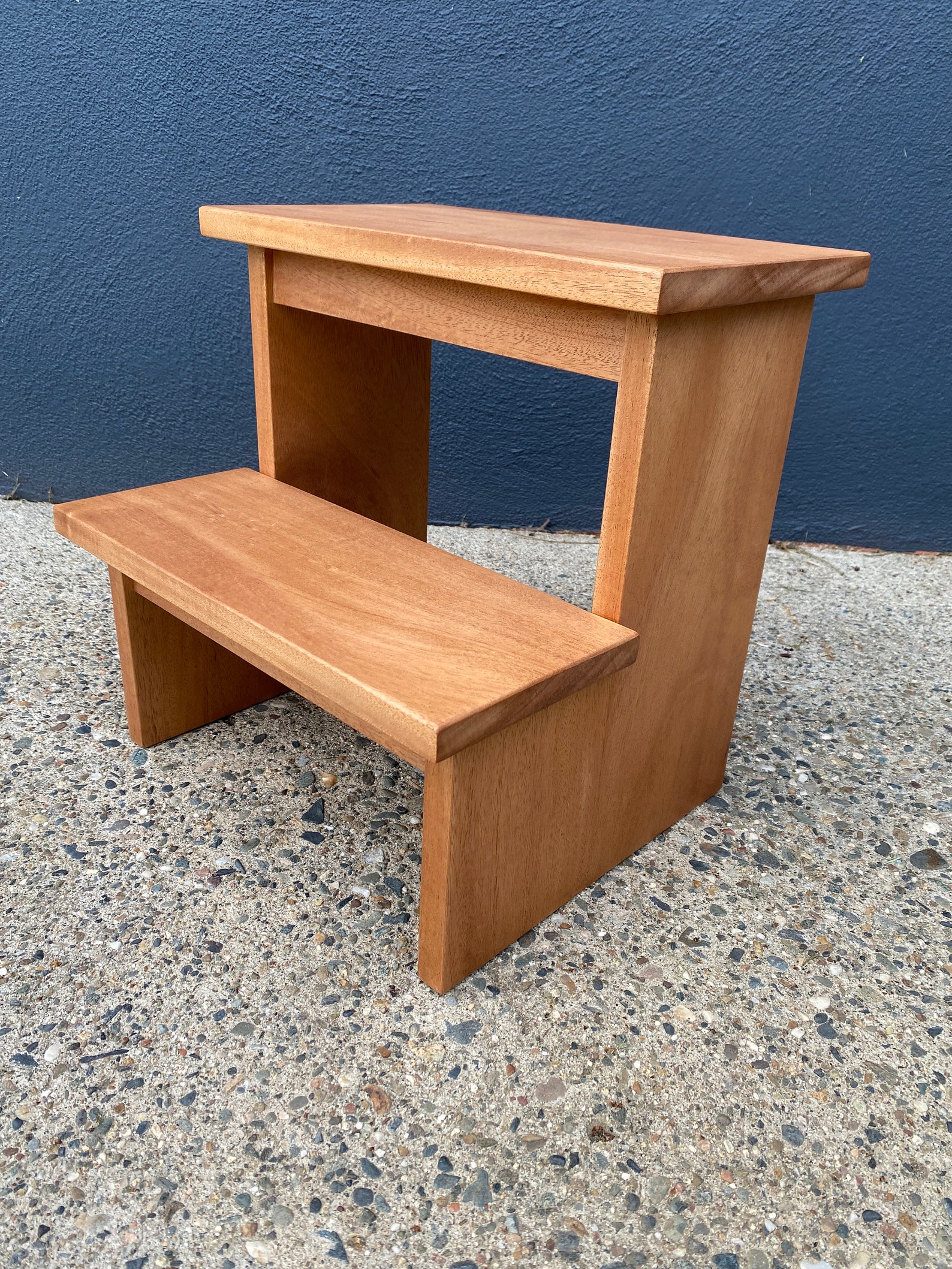 Sturdy Child Step Stool of Solid Hardwood - Etsy