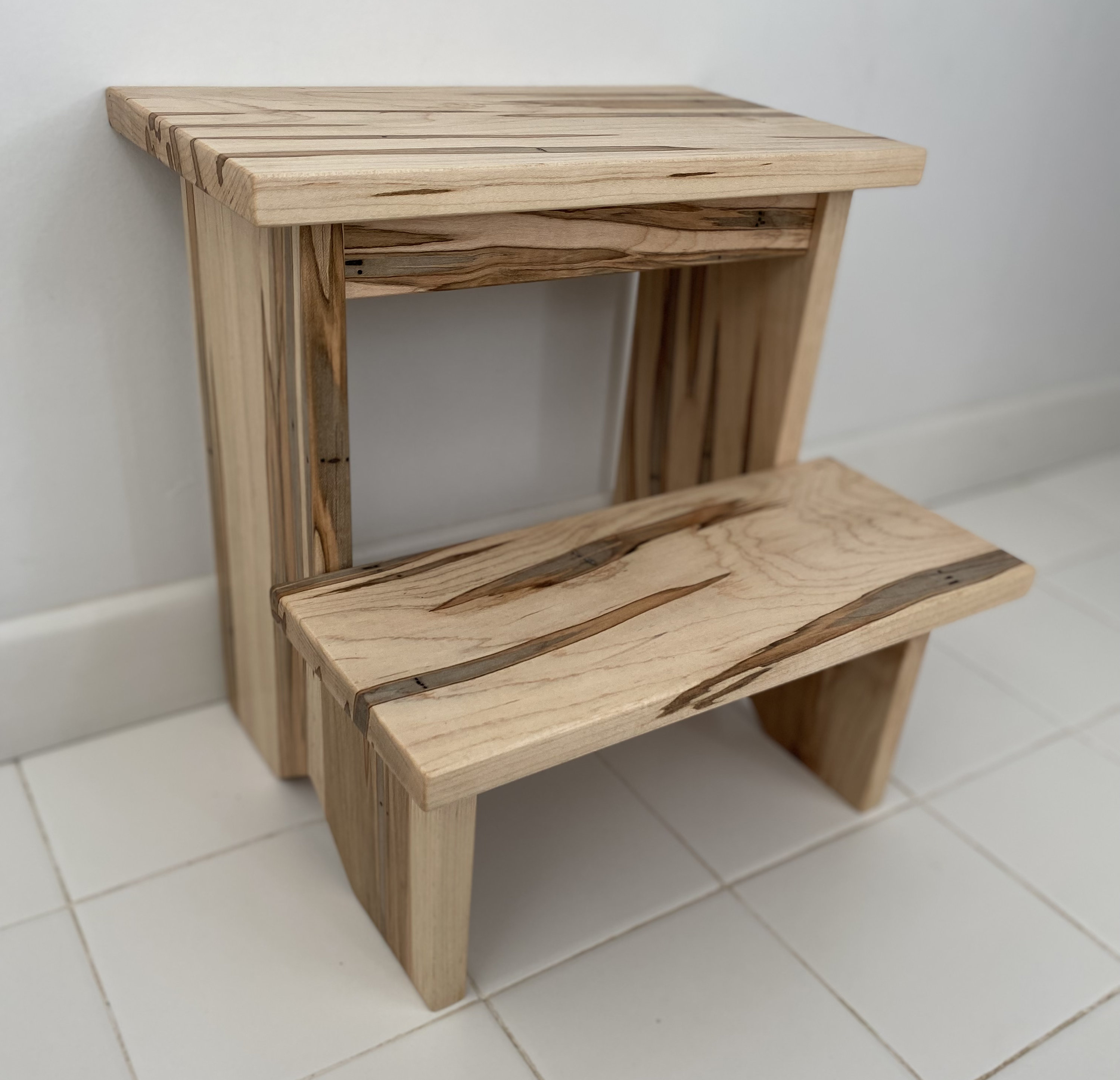 Sturdy Child Step Stool of Solid Hardwood - Etsy