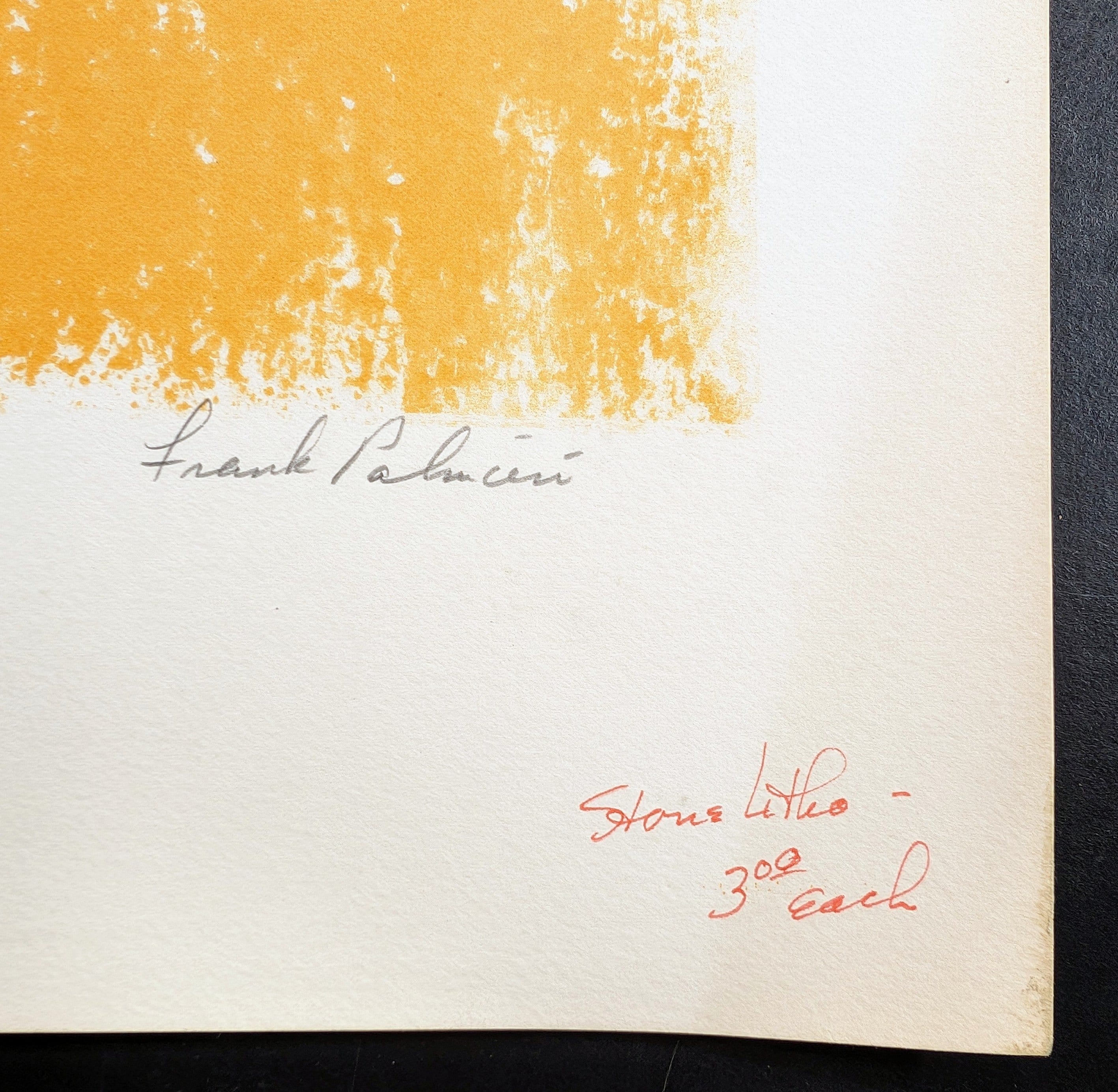 Vintage Wall Art boy Giving Flower by Frank Palmieri, 1970 Signed and ...