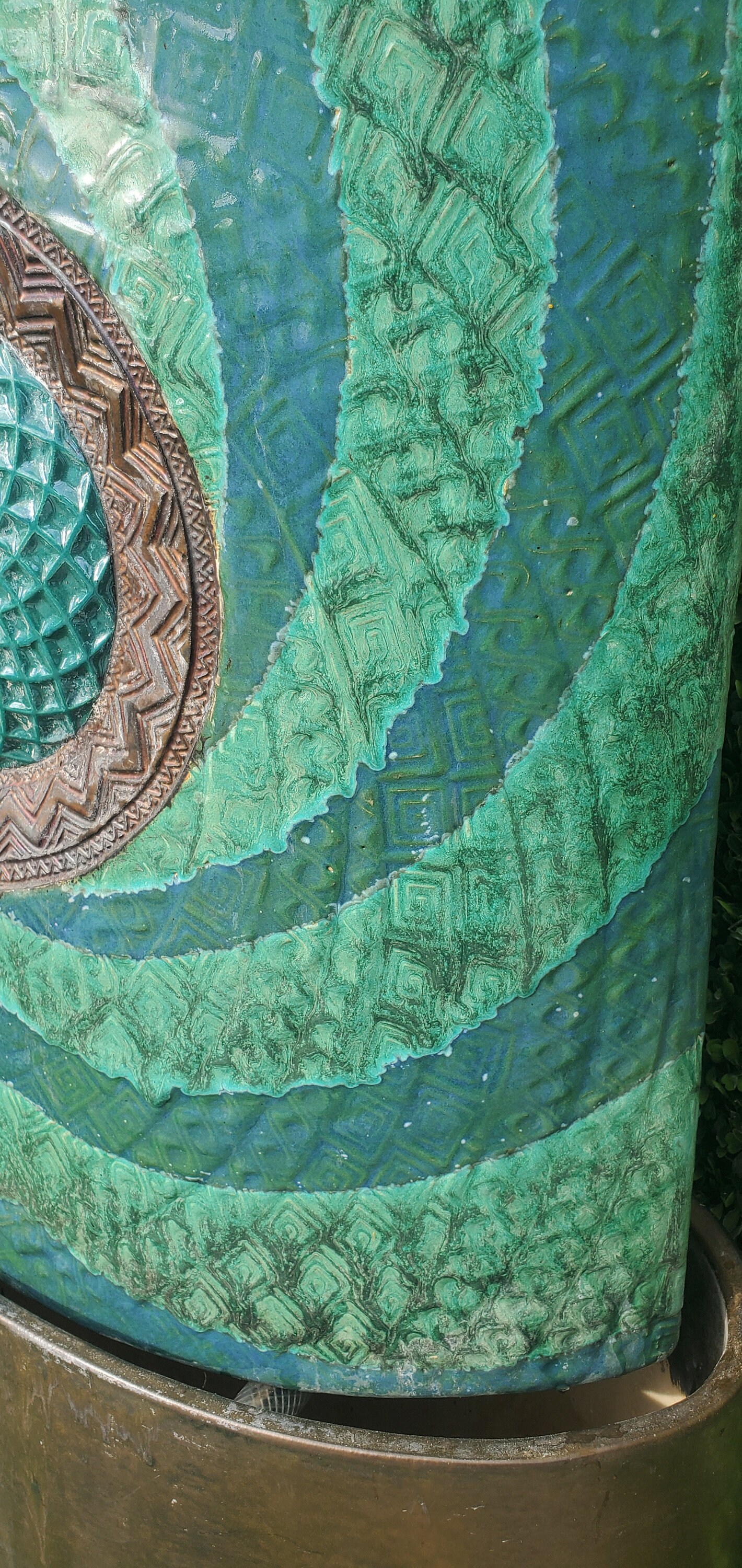 Unfolding Lotus Water Feature Fountain - Green - Etsy
