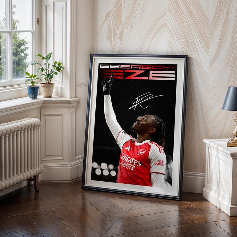 Eze Football Poster - Etsy UK