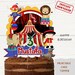 CIRCUS DIGITAL THEMED Cake Topper Digital Circus Printable - Etsy