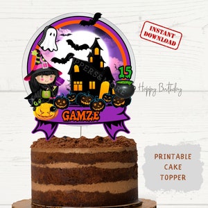 HALLOWEEN DIGITAL DOWNLOAD - Halloween Themed Digital Printable Png ...