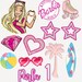 DIGITAL FASHION GIRL Themed Cake Topper - Fashion Girl Themed Digital ...