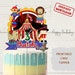 CIRCUS DIGITAL THEMED Cake Topper Digital Circus Printable Png File ...