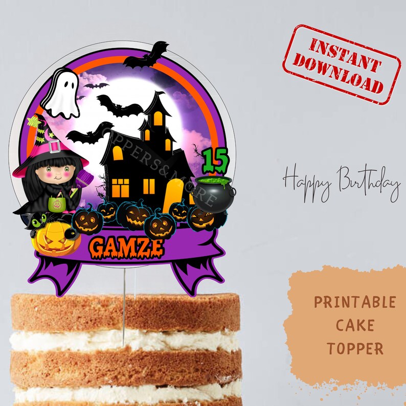 HALLOWEEN DIGITAL DOWNLOAD Halloween Themed Digital - Etsy