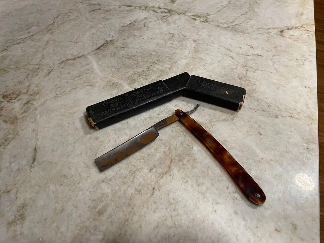 Vintage Crown Razor - Etsy