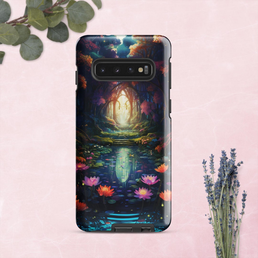 Magical Fairy Pond Dream Lotus Lily Will O the Wisp Tough Case for ...
