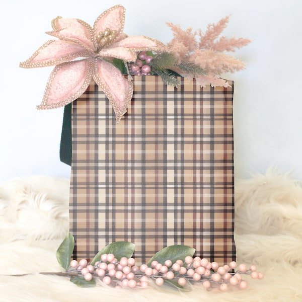 Plaid Book - Etsy
