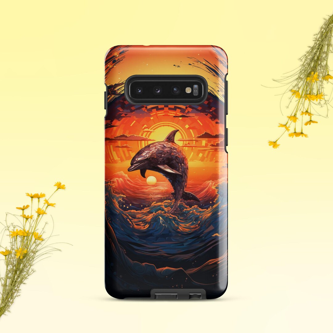 Ocean Dolphin Warm Colors Fall Delights Tough Case for Samsung®, Galaxy ...