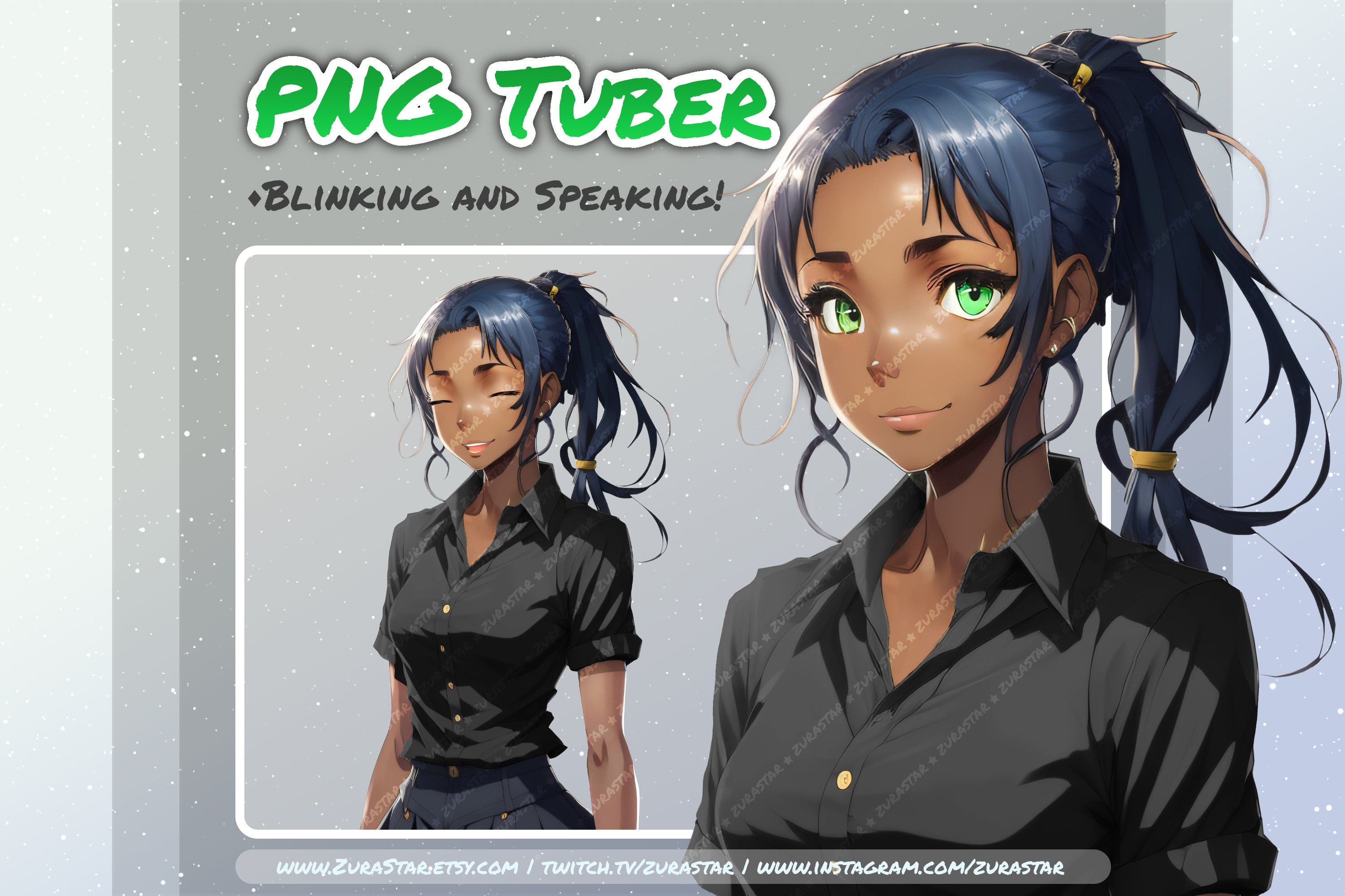 PNG Tuber 2 | 1 Expression | Ready to Use | Twitch Streamer Veadotube ...