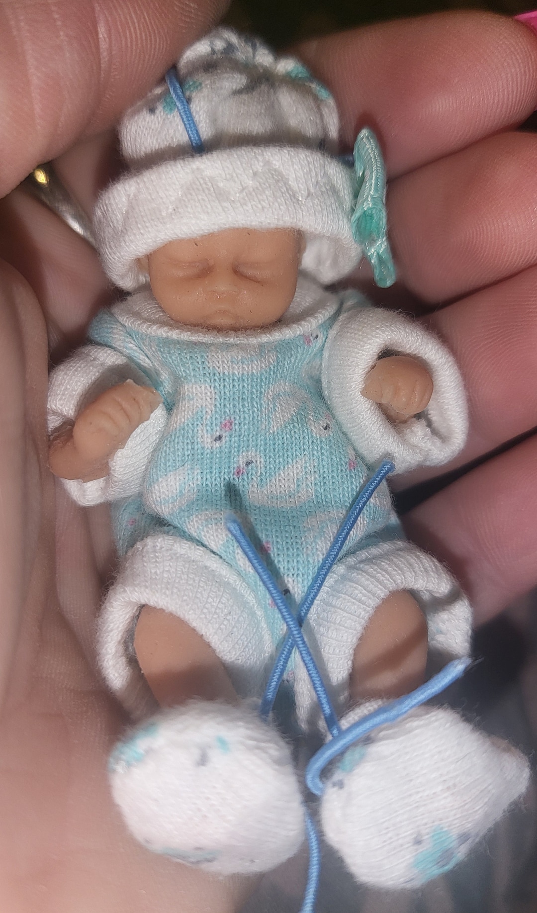 Precious Squishy Silicone Baby Doll 2 Inch - Etsy