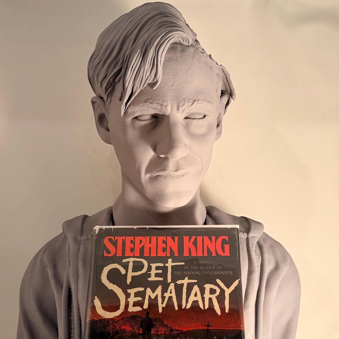 Victor Pascow 1:1 Scale Bust — 3D Printed Horror Collectible | Sculpted ...