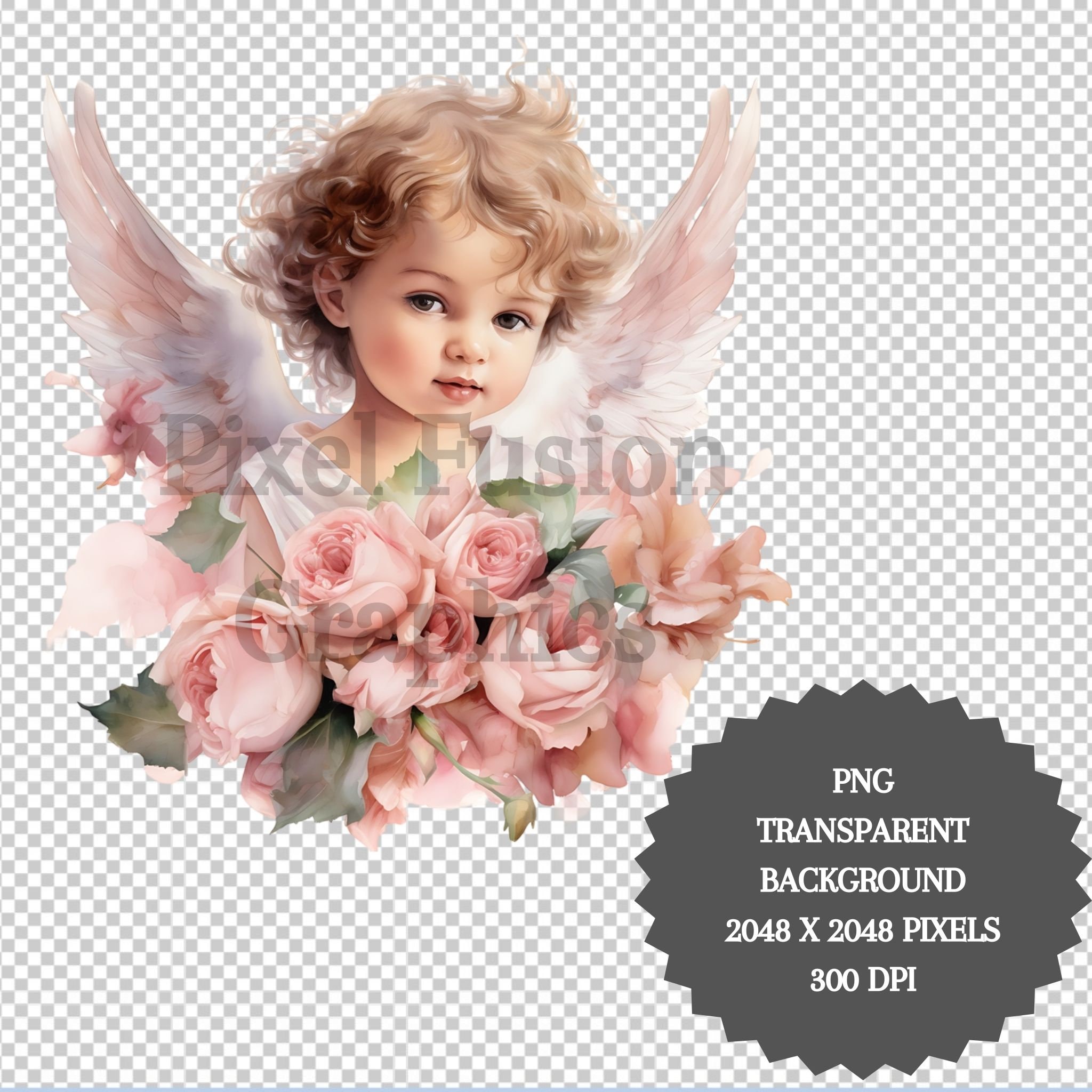 Cherubs PNG Collection, Clip Art Set, 16 High Quality Resolution PNG ...