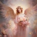 Pink Angels Ethereal Fantasy Clip Art 12 JPG High Quality Definition ...