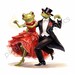 Dancing Frogs Watercolor Clip Art, High Quality Resolution, 300 DPI ...