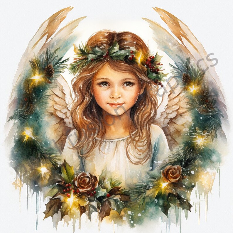PNG Child Angels Watercolor Clipart, Transparent Background, High ...