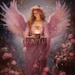 Pink Angels Ethereal Fantasy Clip Art 12 JPG High Quality Definition ...