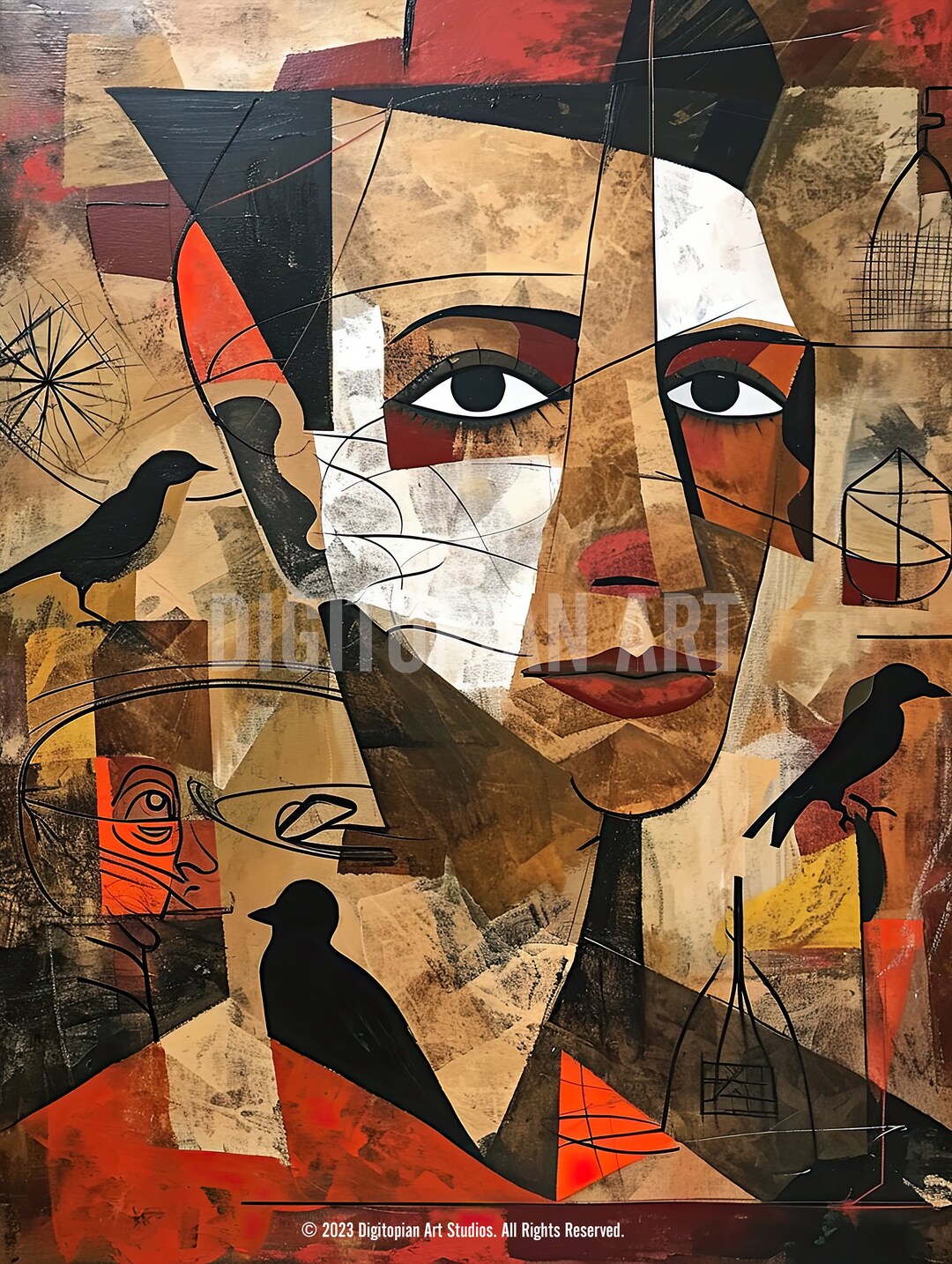 Series 4 of 9, Fragmented Self: A Journey Through Identity and Emotion ...