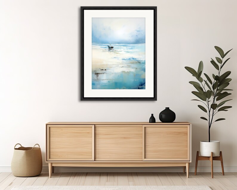 Series 4 of 9, Misty Solitudes: Reflections by the Sea - Etsy