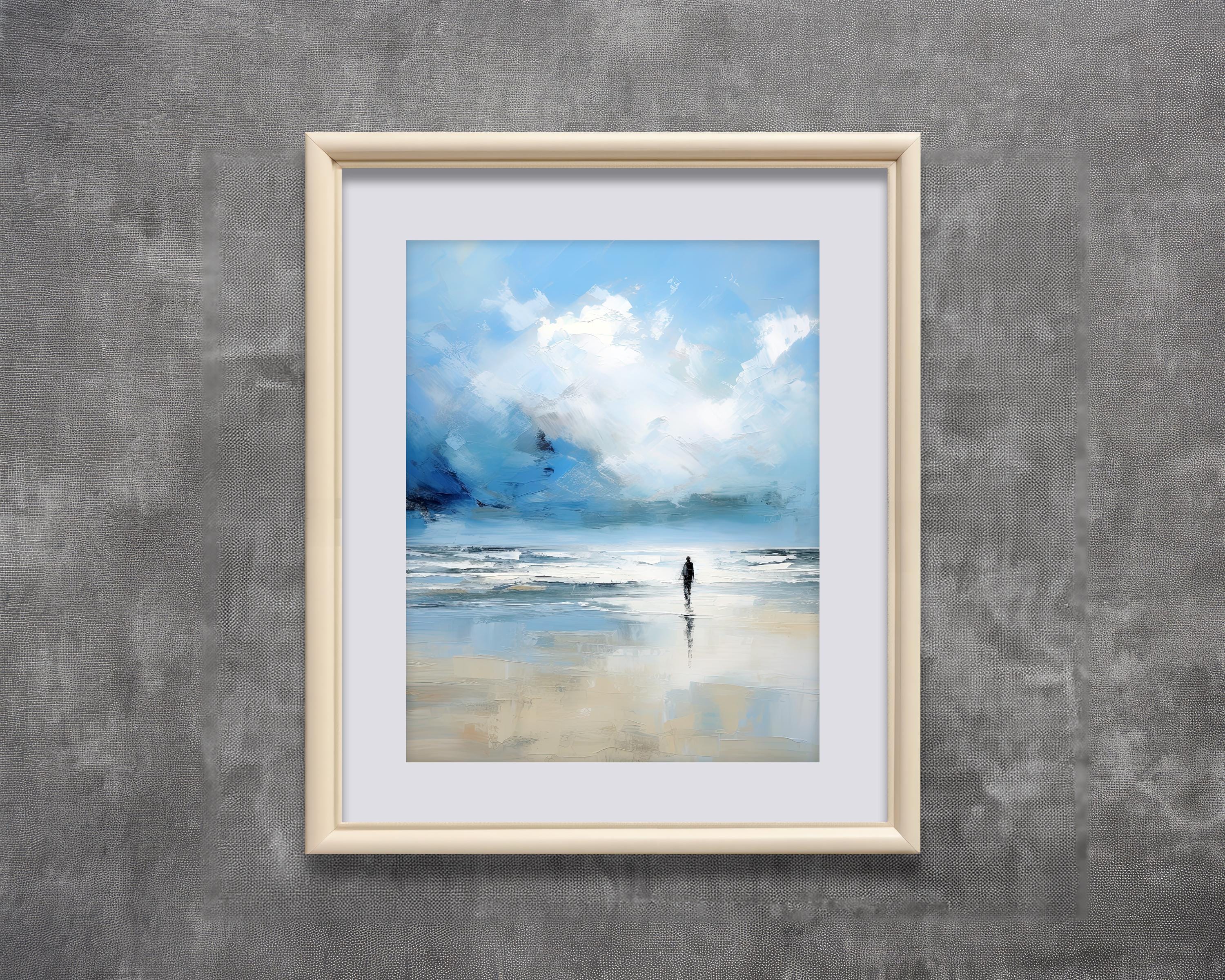 Series 8 of 9, Misty Solitudes: Reflections by the Sea - Etsy