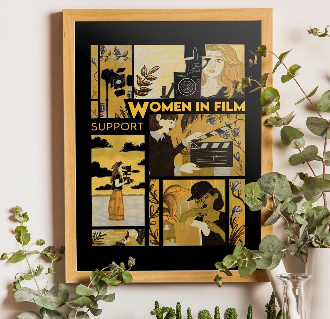 Women in Film Art Print – Female Filmmakers Poster - Etsy