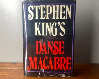 Danse Macabre by Stephen King HCDJ Book Club Edition - Etsy