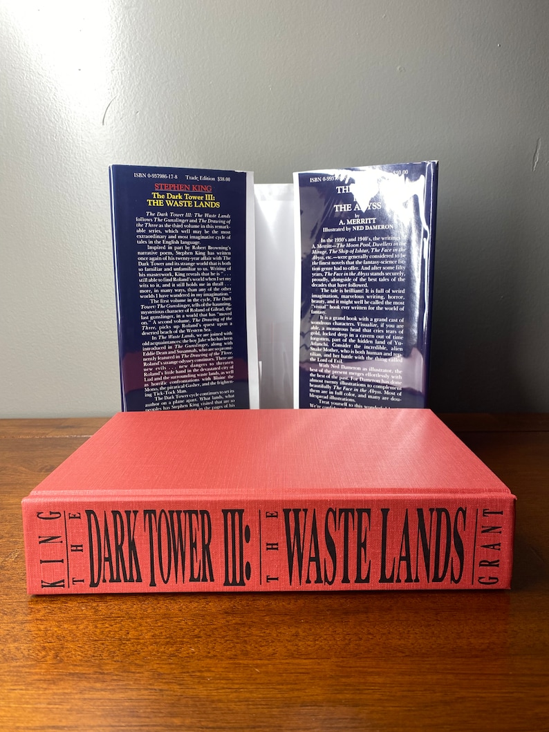 The Dark Tower: the Wastelands Stephen King First Edition - Etsy