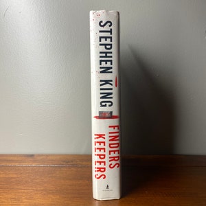 Finders Keepers Stephen King First Edition, First Printing - Etsy