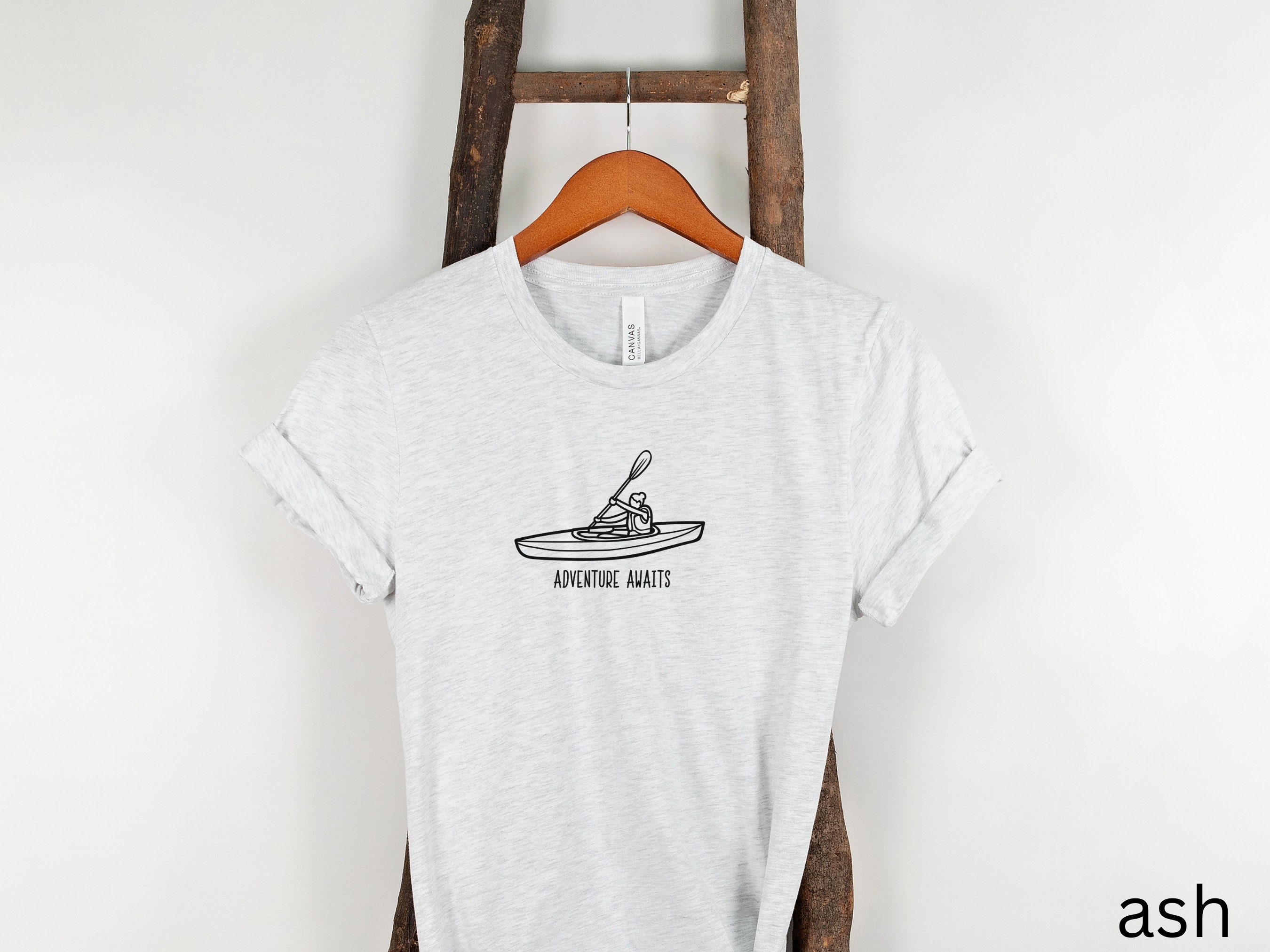 Outdoors Kayaking Tshirt Explorer Kayaker Shirt Adventurer Tee Boating ...