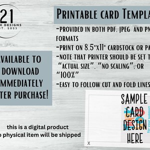 Cute Get Well Soon Digital Download Greeting Card Feel Better Instant ...