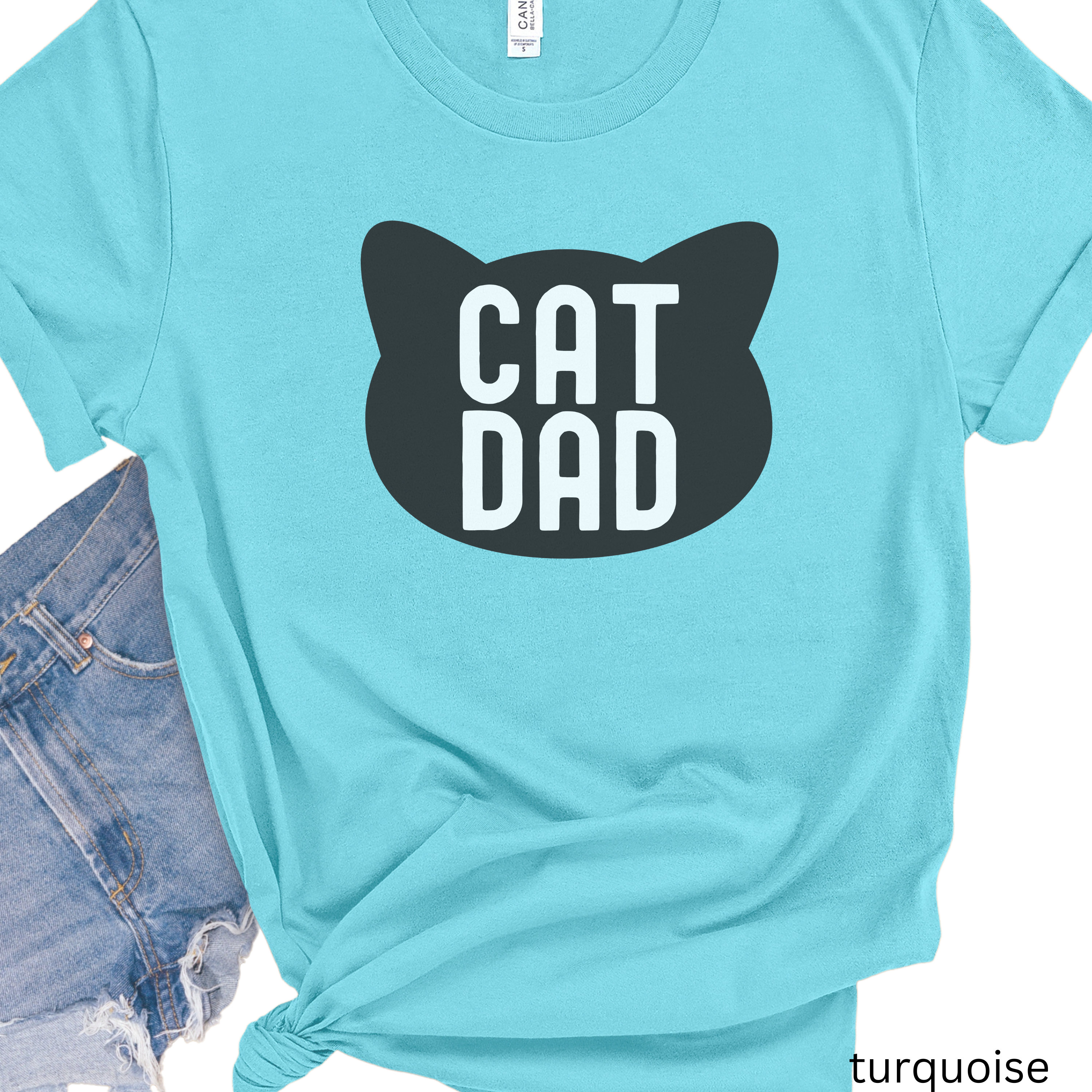 Cat Dad Shirt Fathers Day Gift Cat Dad Tee Cat Lovers Gift Pet Dad ...