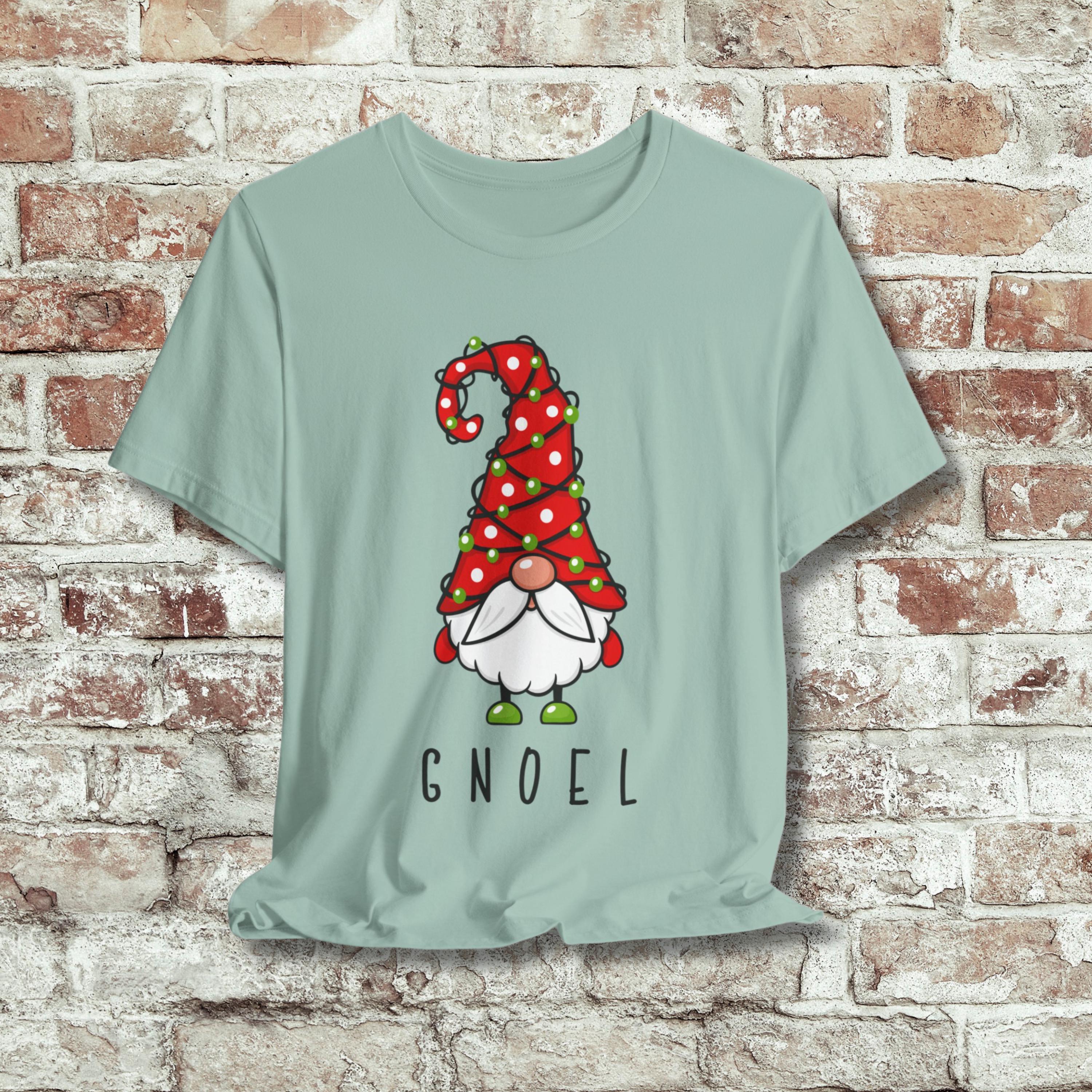 Gnome Gnoel Holiday Shirt Christmas Gnome Tee Minimalist Noel Tshirt - Etsy