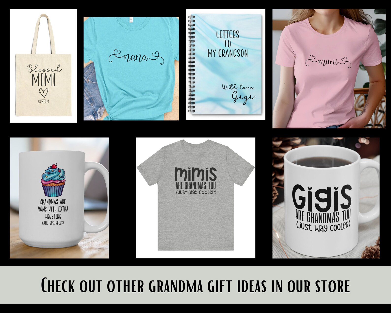 Custom Grandma Letters to Granddaughter Notebook Grandma Journal ...