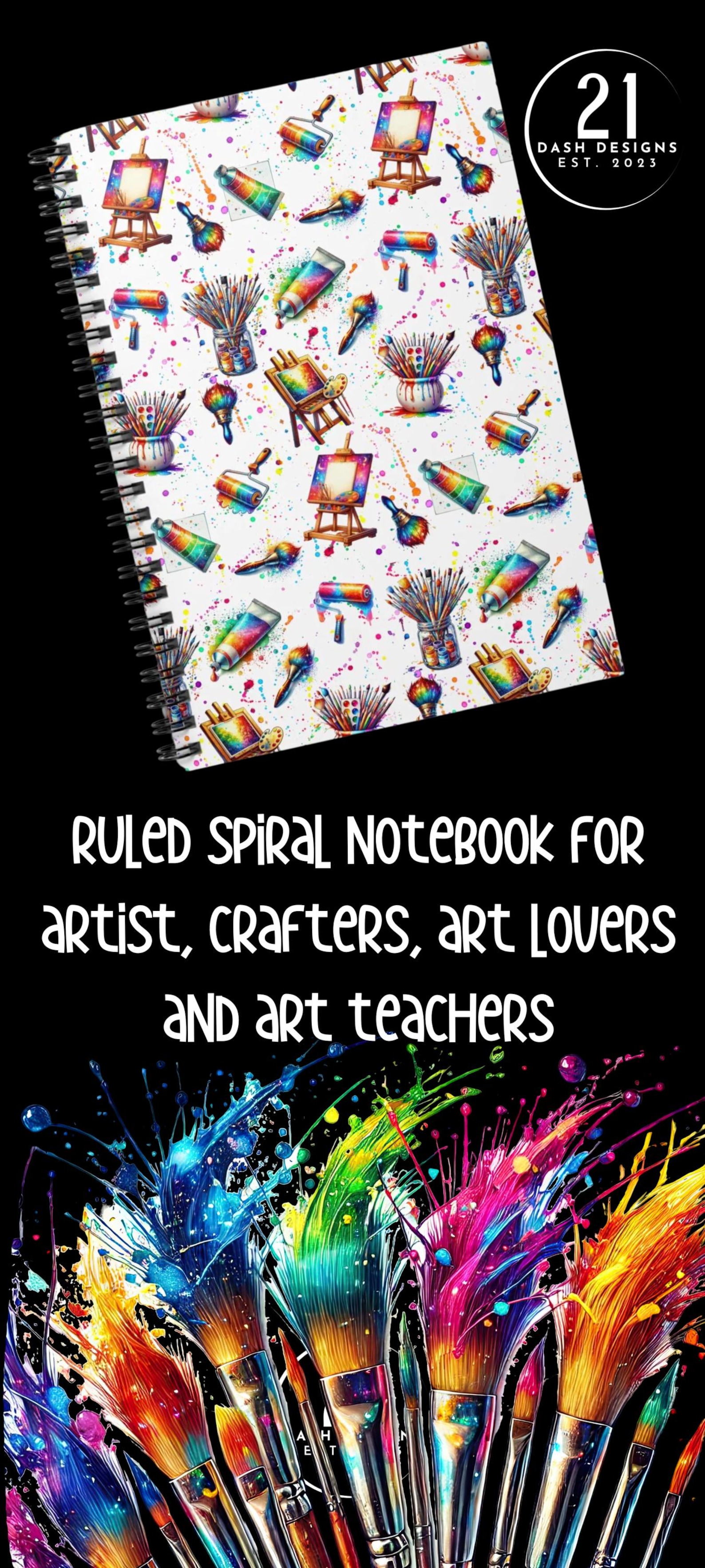 Custom Artist Journal, Art Teacher Gift, Painter Notebook - Etsy
